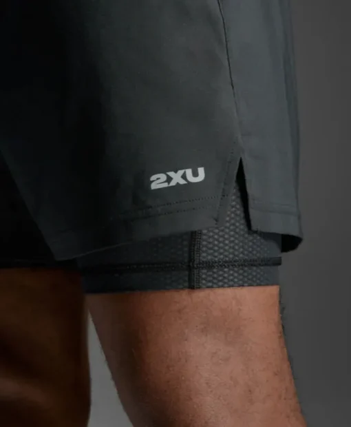 2XU Aero Mesh 2-in-1 5 Inch Short - Fastgear Australia